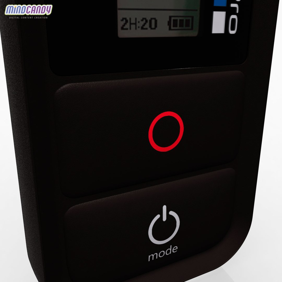 Gopro Wifi-remote 3d Model