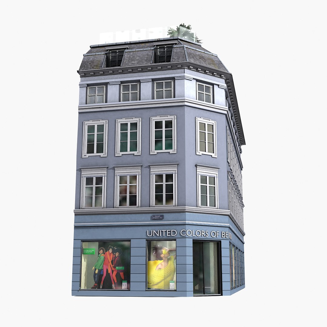 3ds realistic building