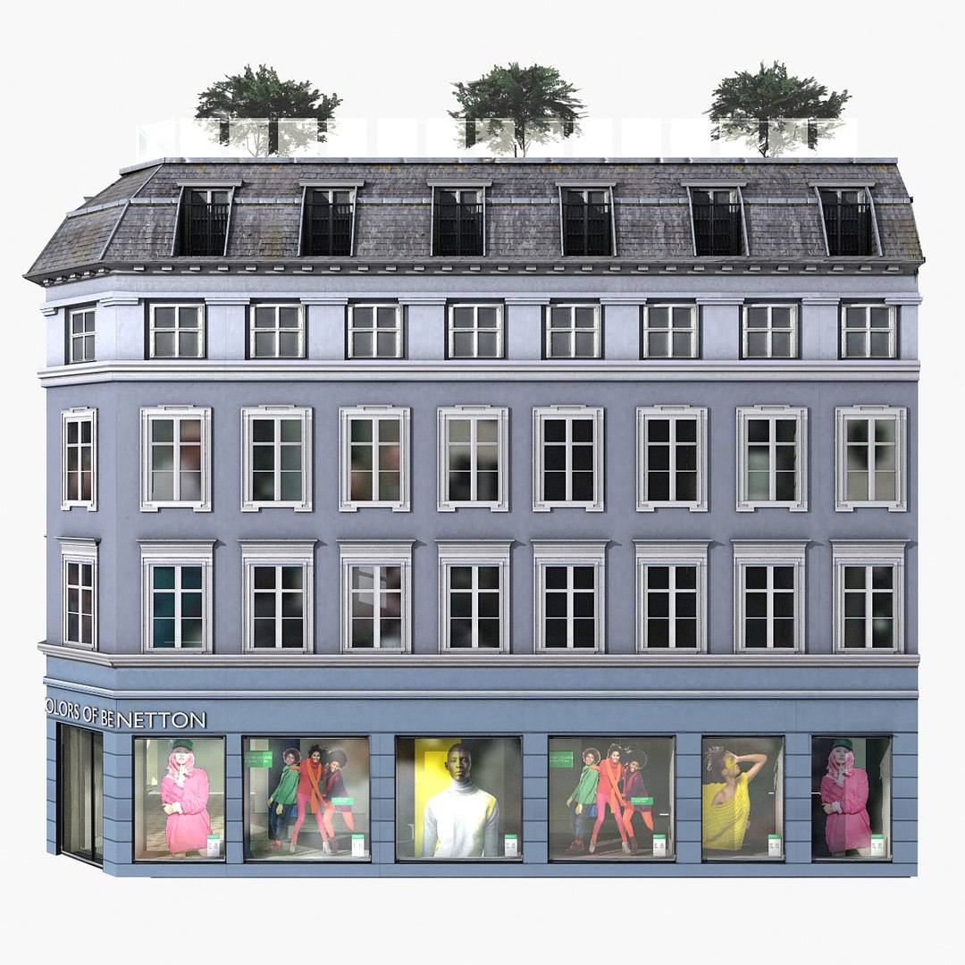 3ds realistic building