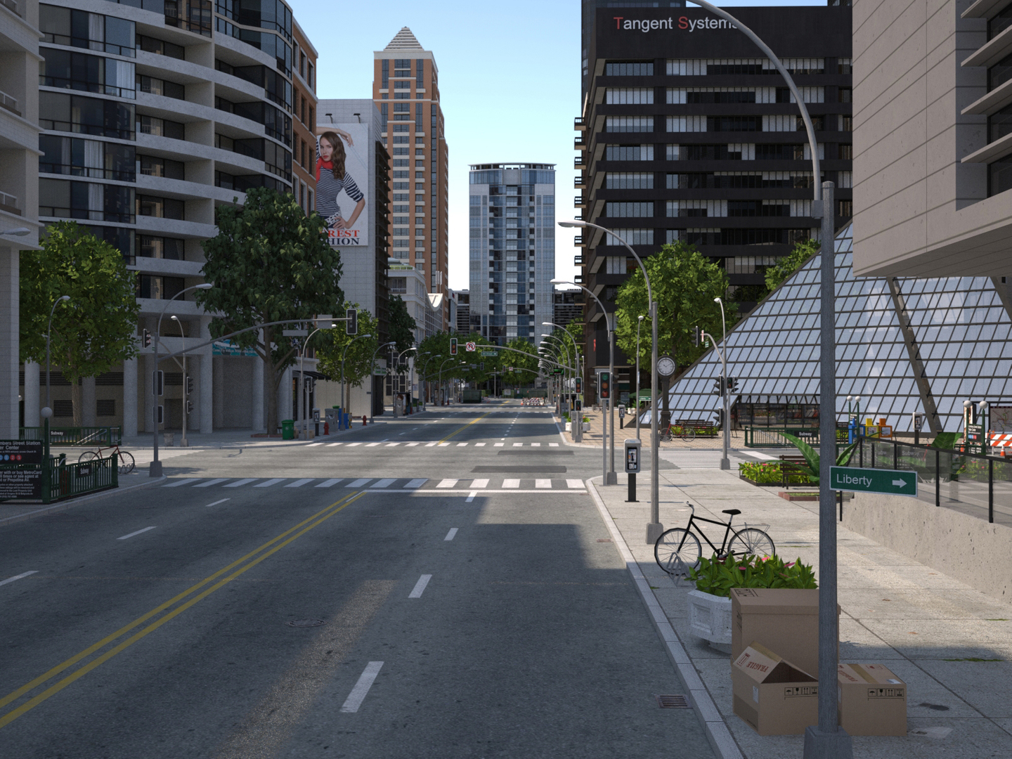 3d model modular city