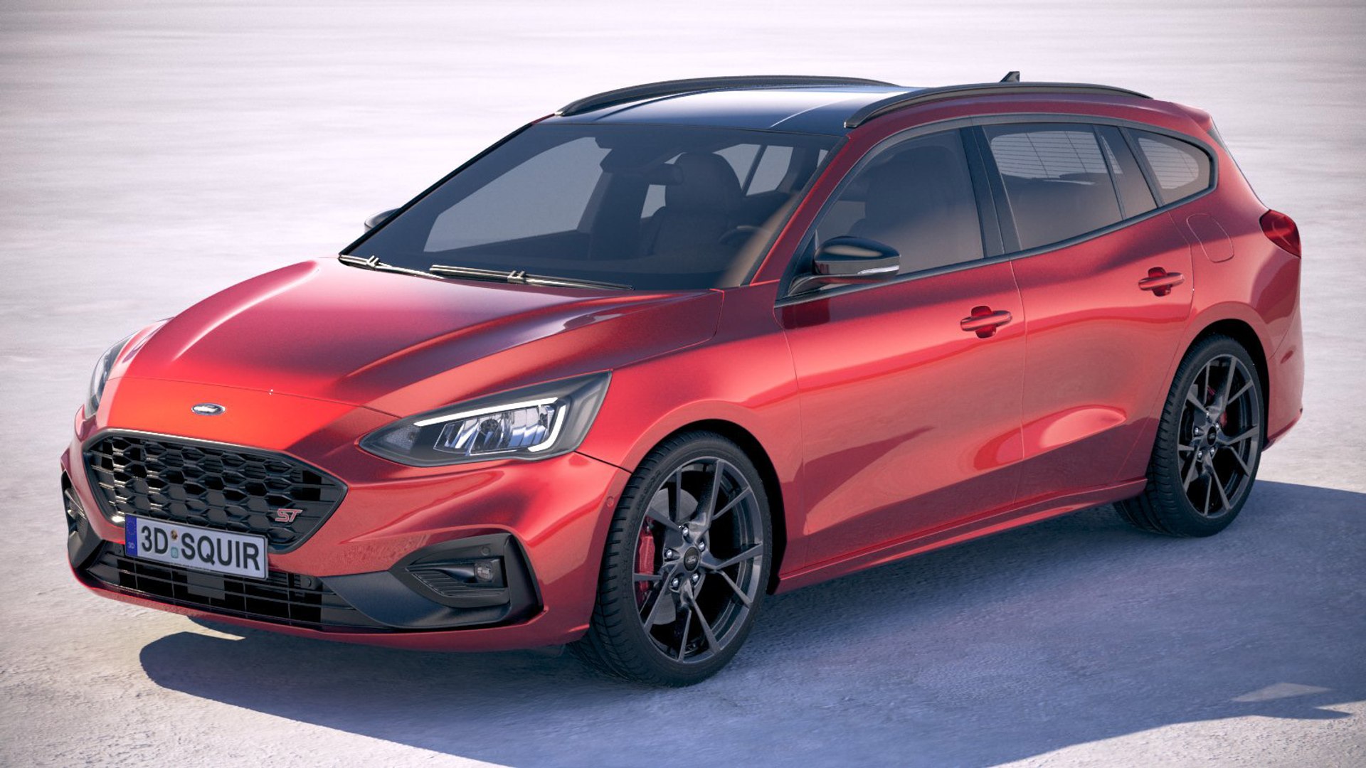 Focus st wagon 3D - TurboSquid 1422225
