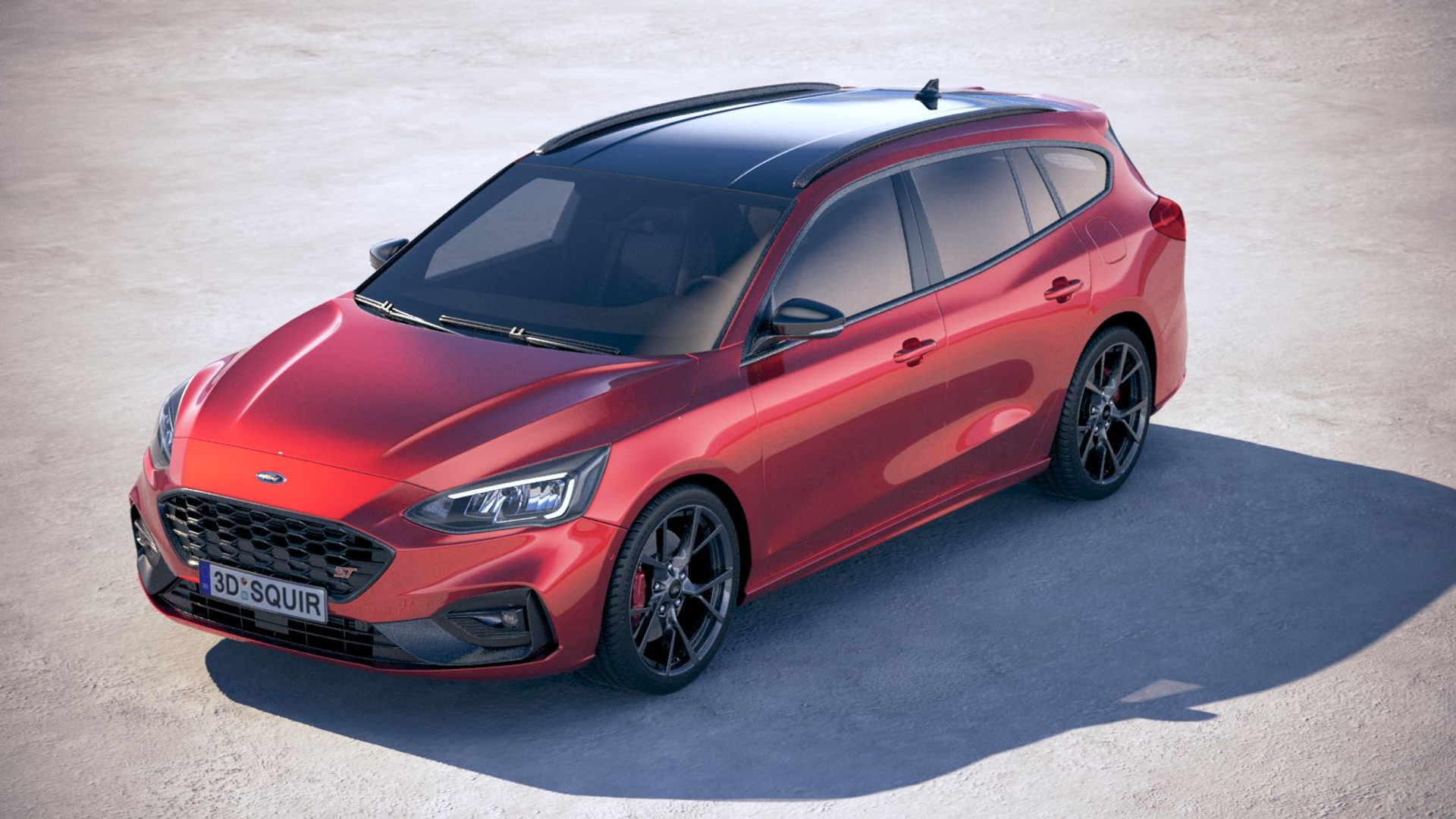Focus St Wagon 3D - TurboSquid 1422225