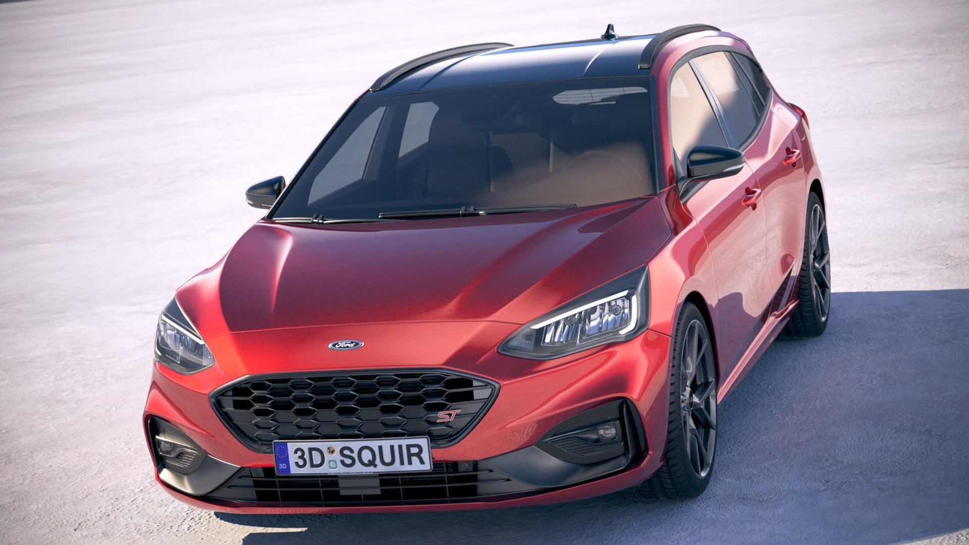 Focus St Wagon 3D - TurboSquid 1422225