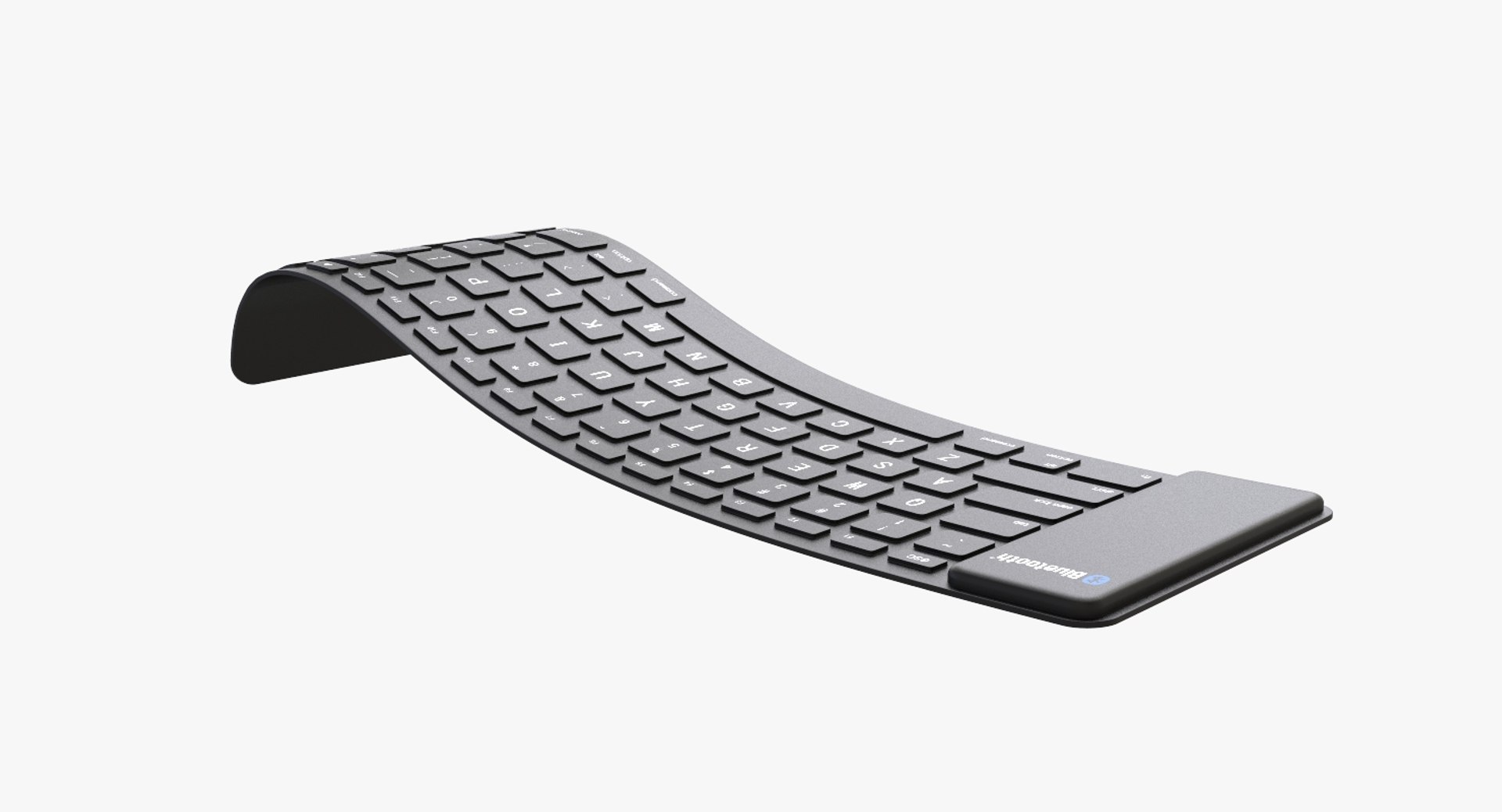 3D Silicon Keyboard - TurboSquid 1330009