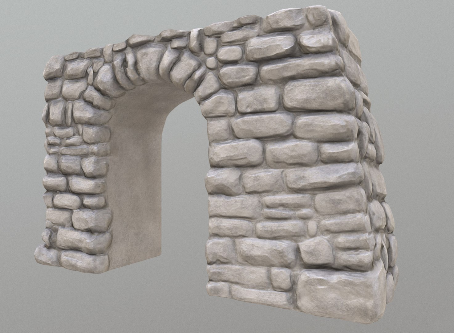 3D Model Stone Arch - TurboSquid 1312302