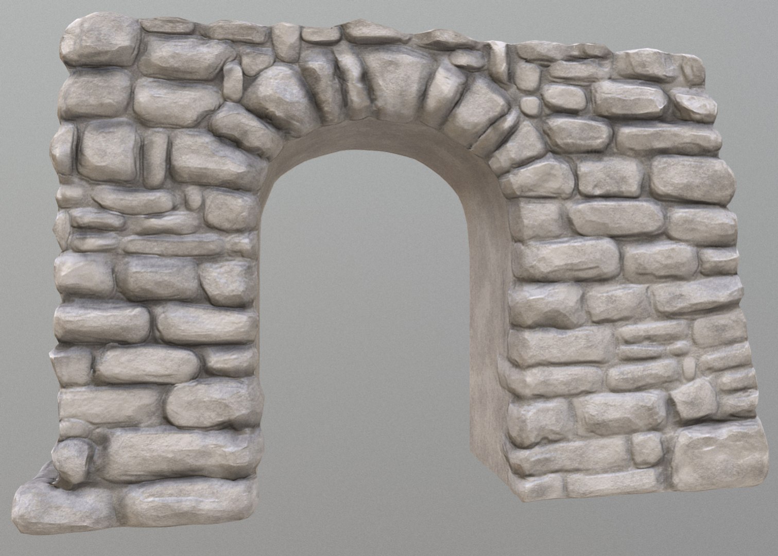 3D Model Stone Arch - TurboSquid 1312302