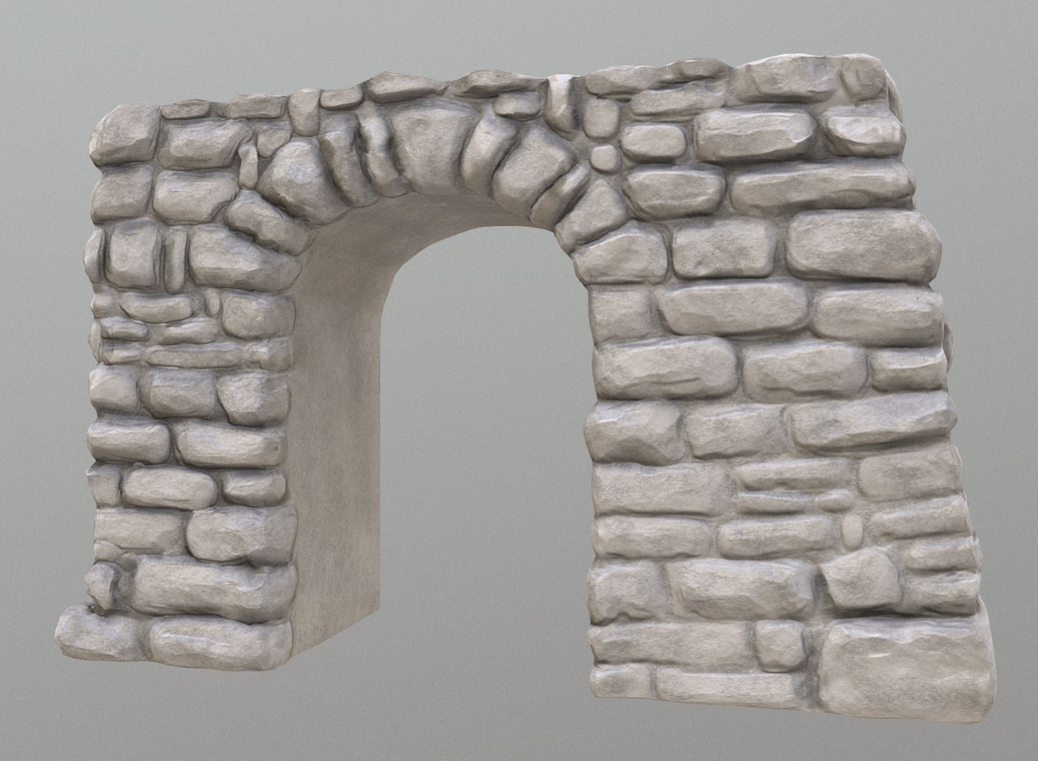 3D Model Stone Arch - TurboSquid 1312302