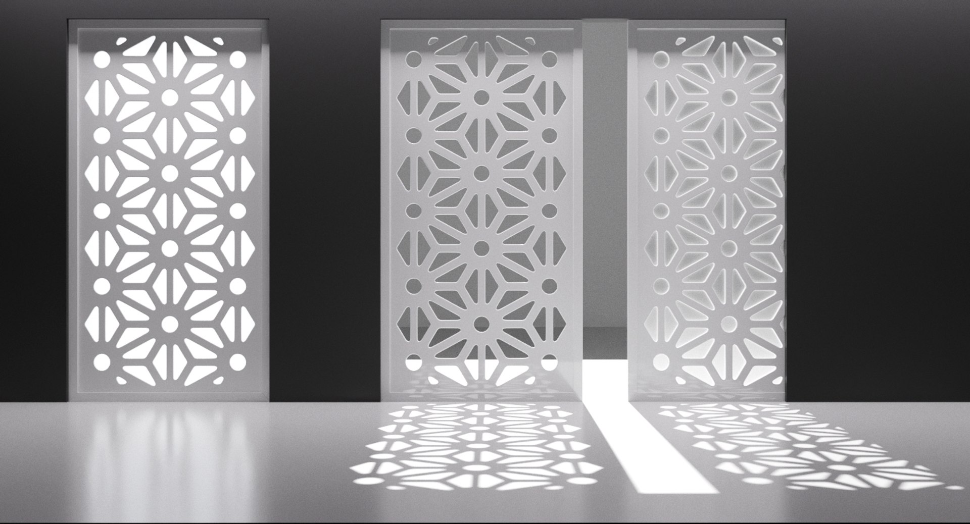 3D model screen decorative - TurboSquid 1274599