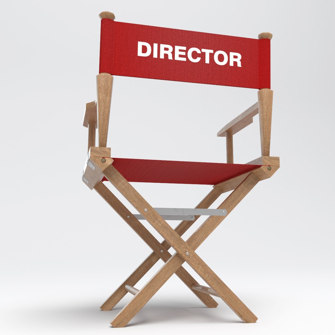 3D Director S Chair Model - TurboSquid 1152693