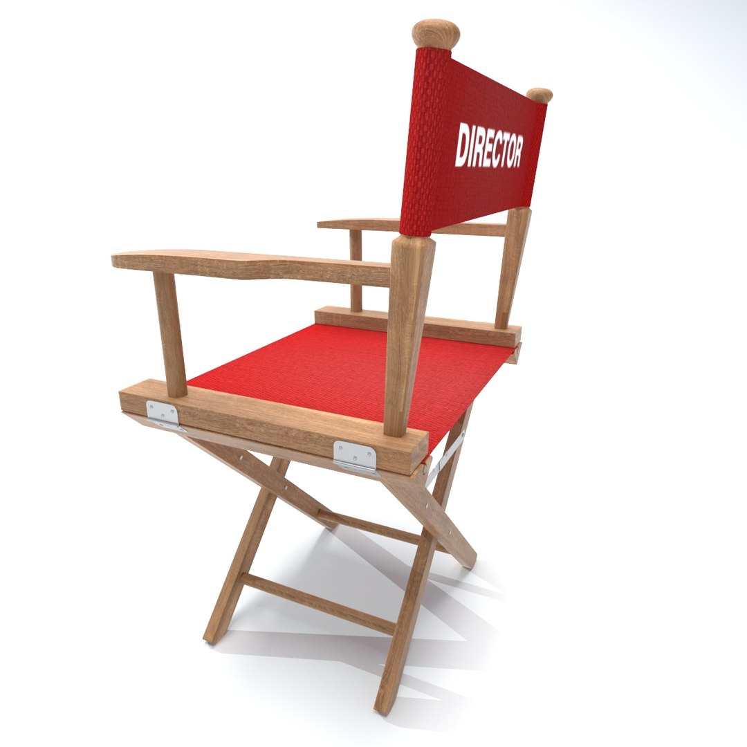 3D Director S Chair Model - TurboSquid 1152693