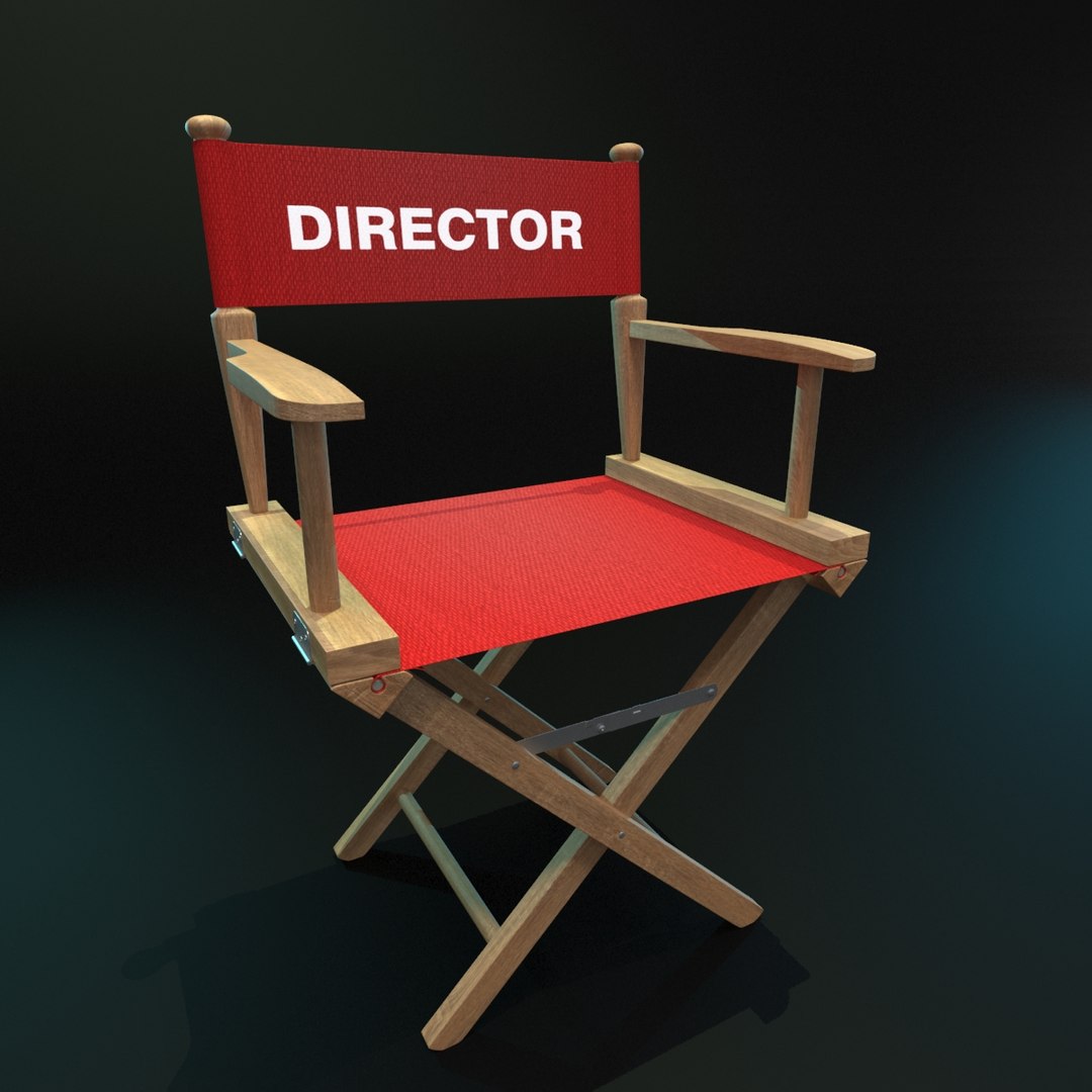 3D Director S Chair Model - TurboSquid 1152693