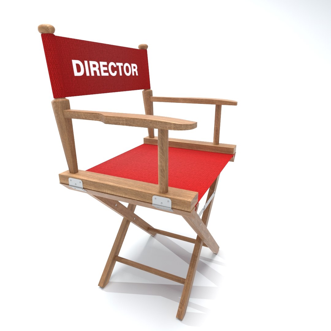 3D Director S Chair Model - TurboSquid 1152693