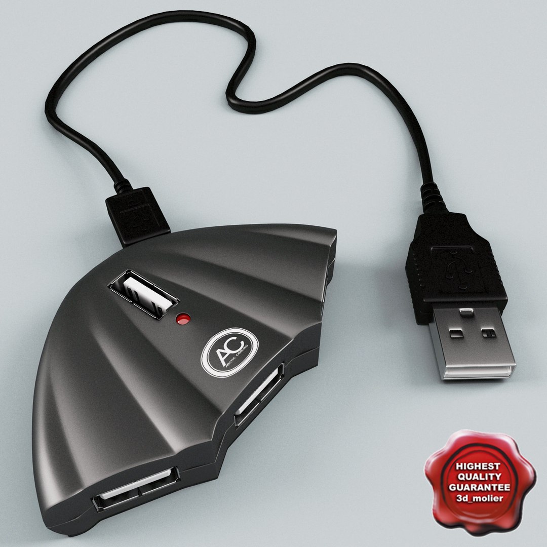 3d Model Usb Hub