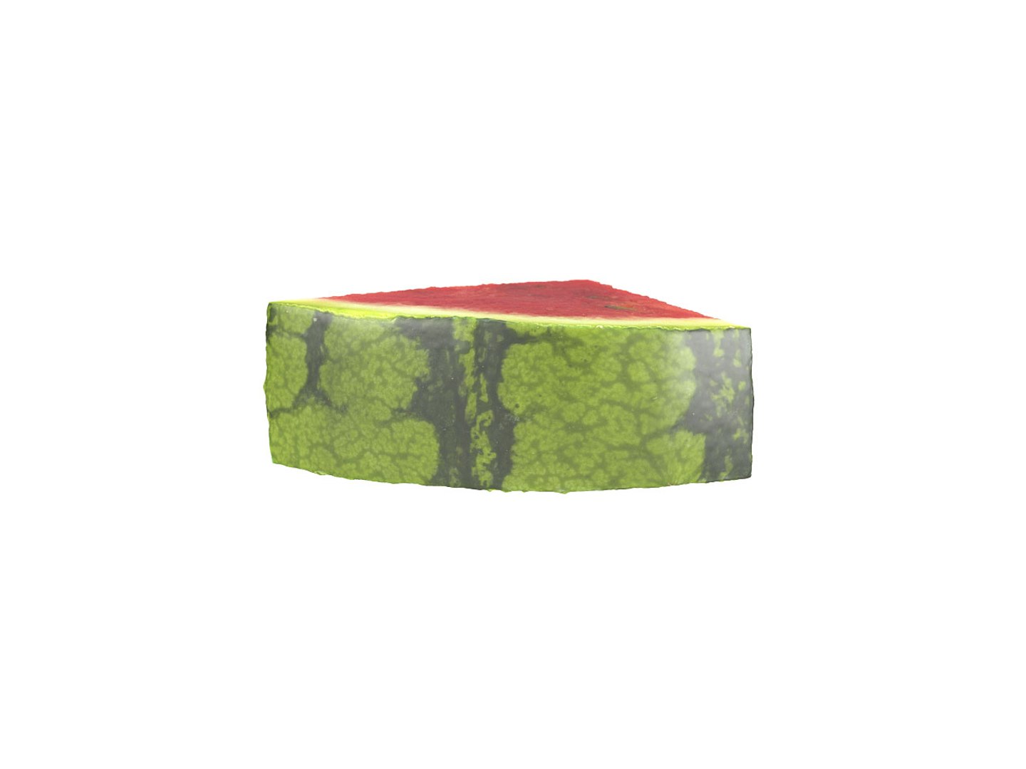 3D Photorealistic Scanned Watermelon Slice - TurboSquid 1315257
