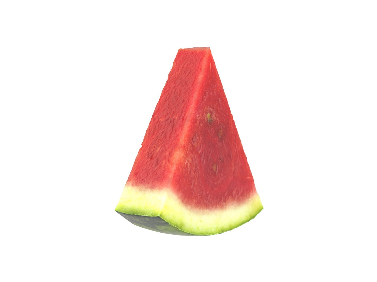 3D Photorealistic Scanned Watermelon Slice - TurboSquid 1315257