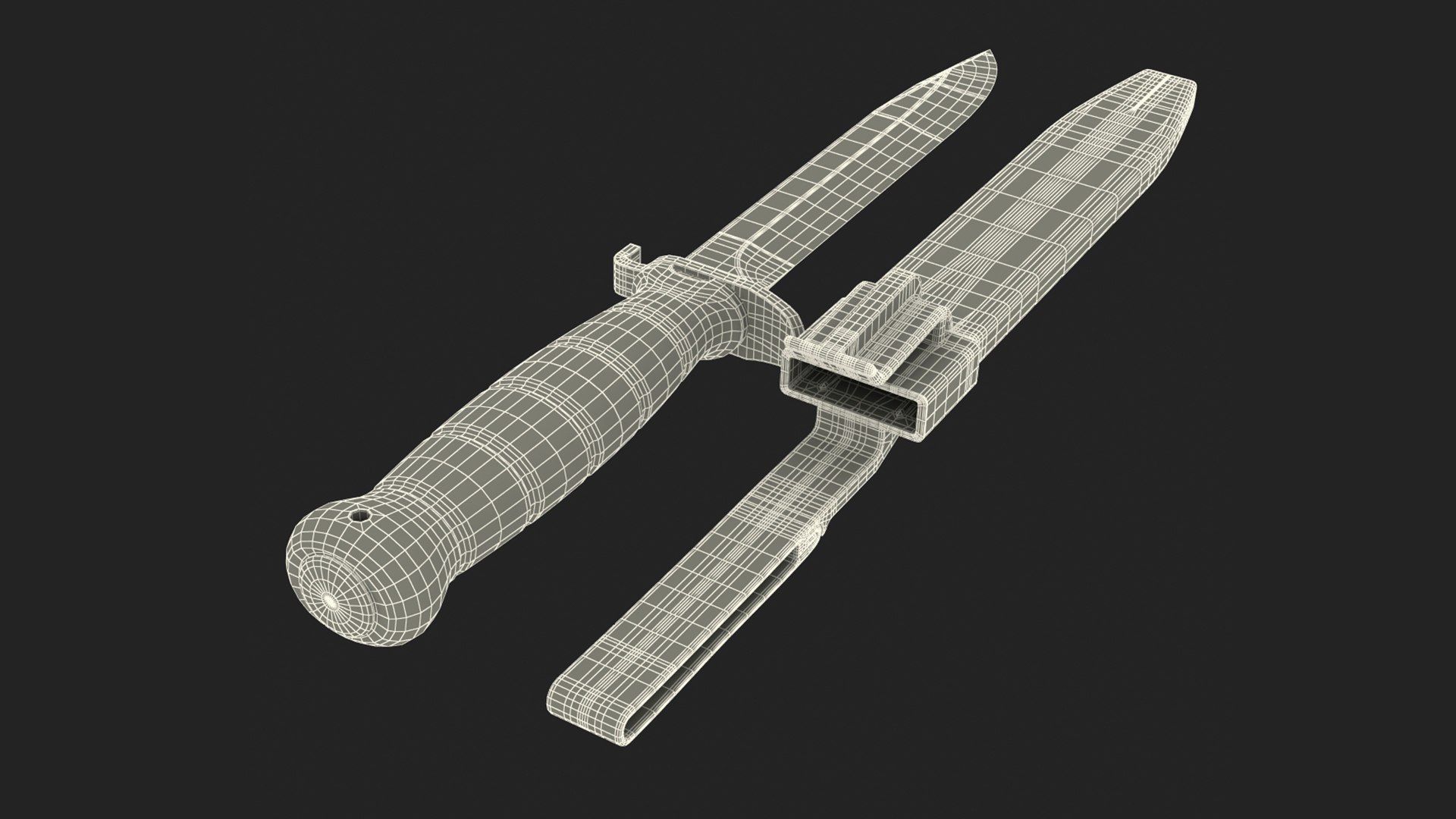 3D Model Knives With Sheath Collection - TurboSquid 1922411