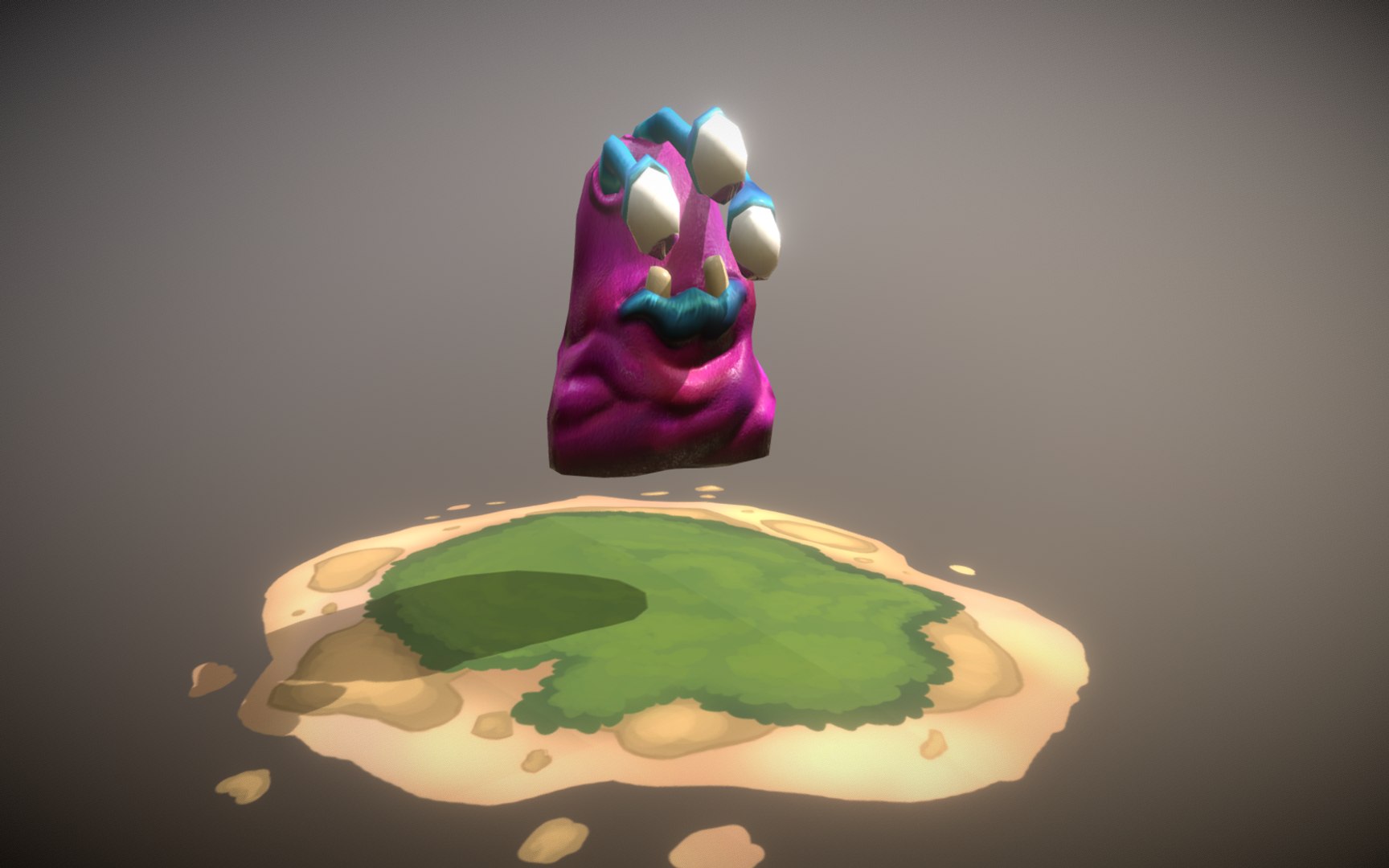 3D Slug Virus Bacteria Aliens Cartoon - TurboSquid 1287756