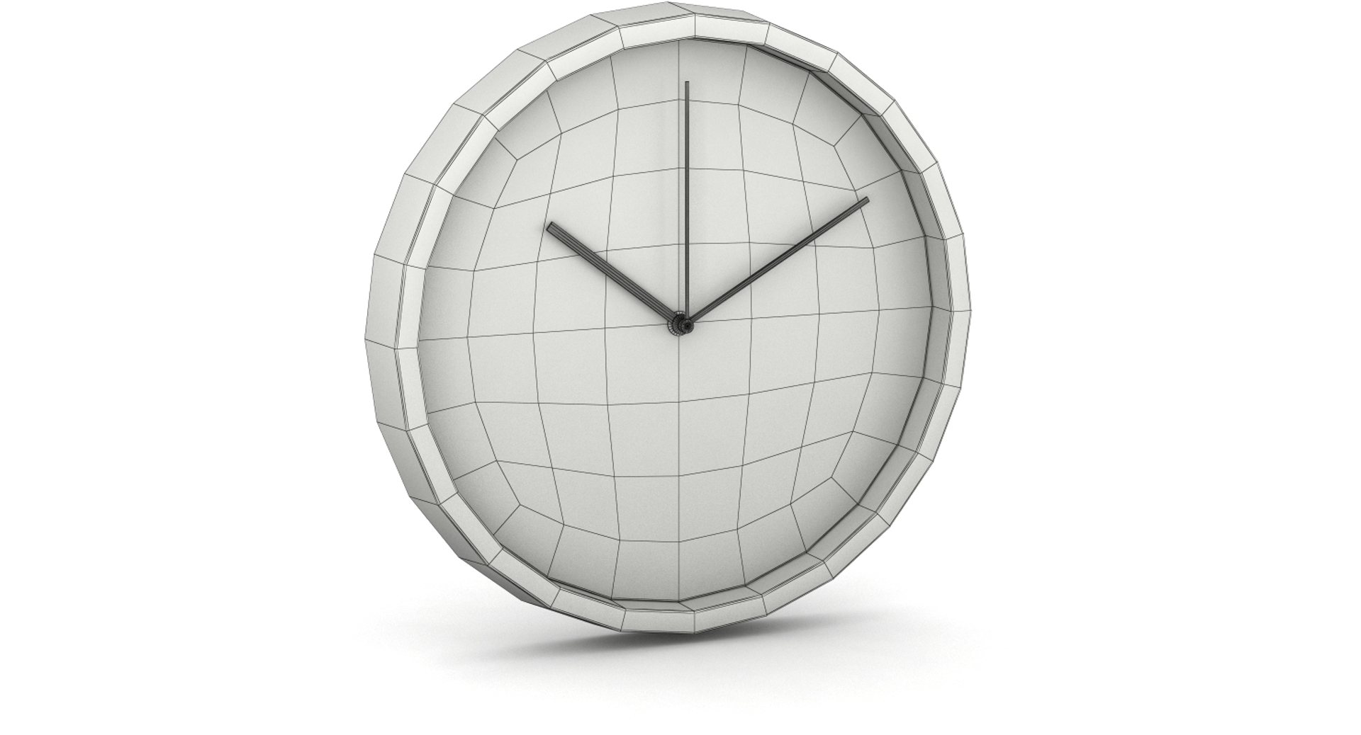 Office Clock 3D Model - TurboSquid 1276865
