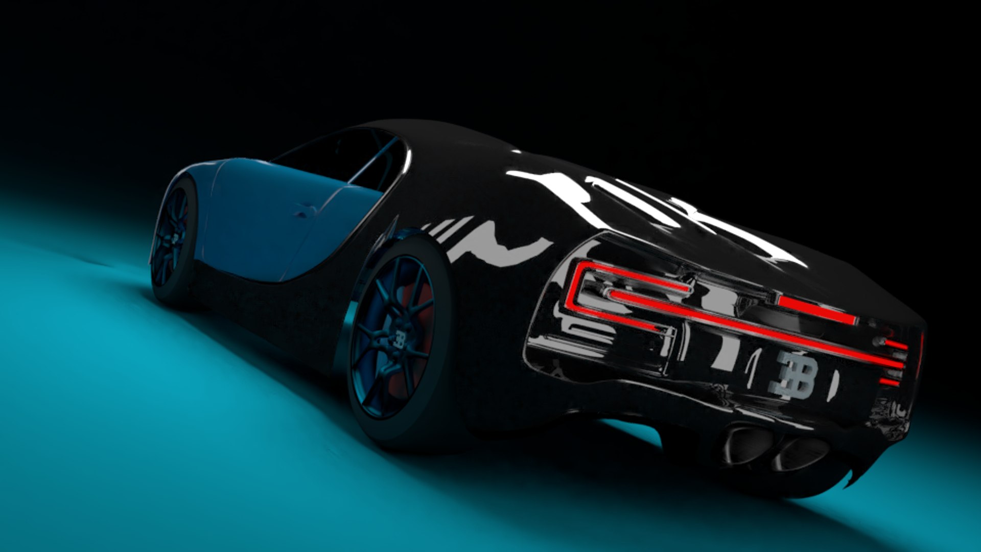 Bugati Chiron 3D Model - TurboSquid 1258877