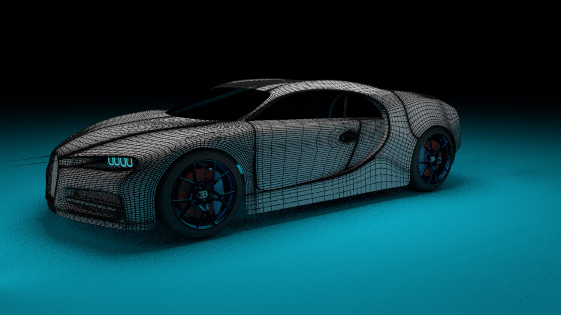 Bugati Chiron 3D Model - TurboSquid 1258877