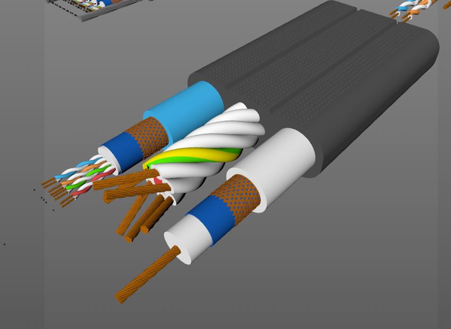 Cables Elevator 3D Model - TurboSquid 1402799
