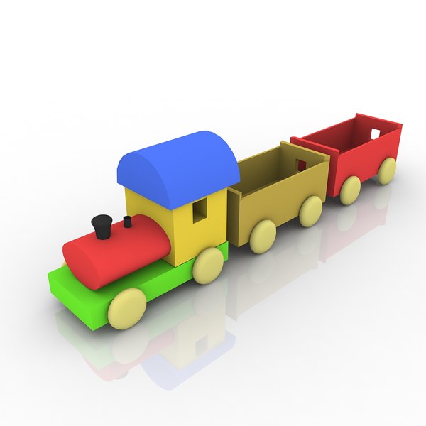 wooden toy train max