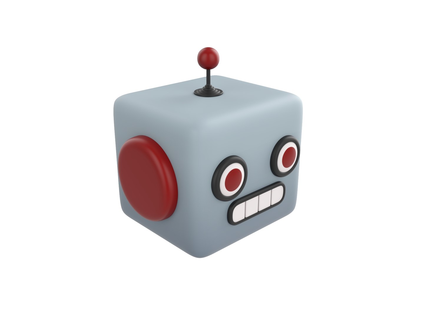 3D Prop266 Robot Head - TurboSquid 2193278