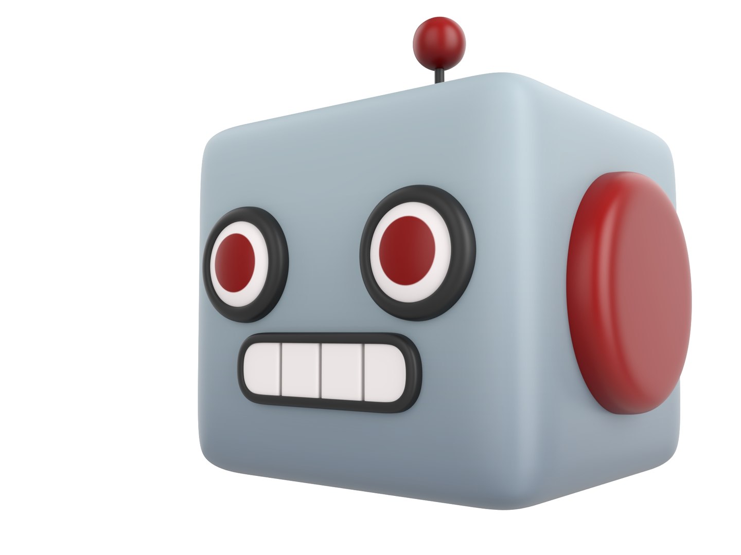 3D Prop266 Robot Head - TurboSquid 2193278