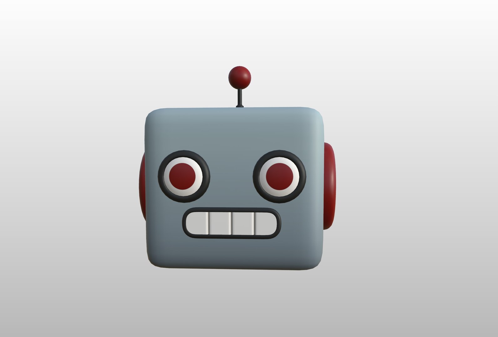 3D Prop266 Robot Head - TurboSquid 2193278