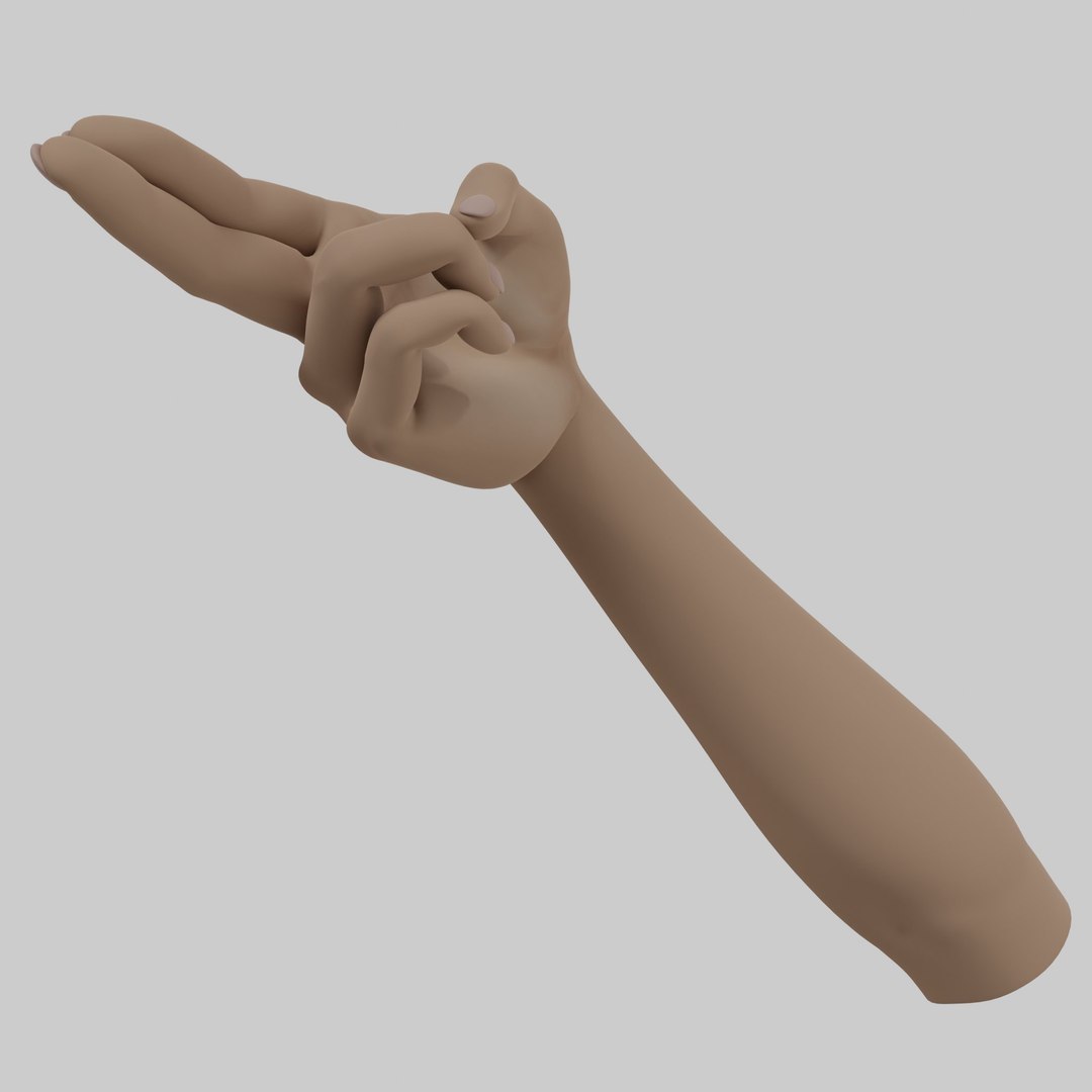 3D Sign Language Alphabet Hand Model - TurboSquid 1967976