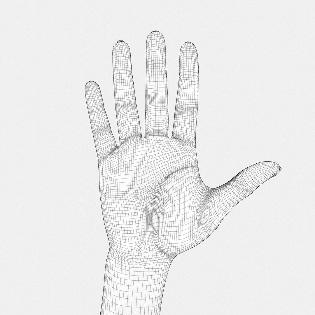 3D Sign Language Alphabet Hand Model - TurboSquid 1967976