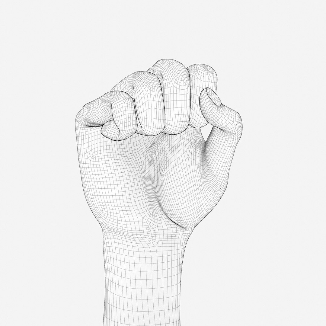 3D Sign Language Alphabet Hand Model - TurboSquid 1967976