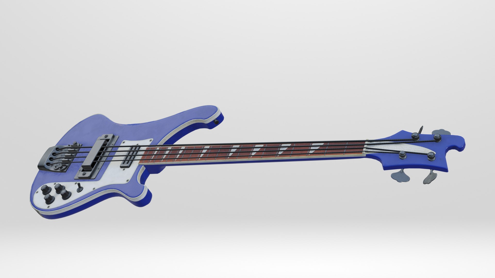 3D Electric Bass - TurboSquid 1997584