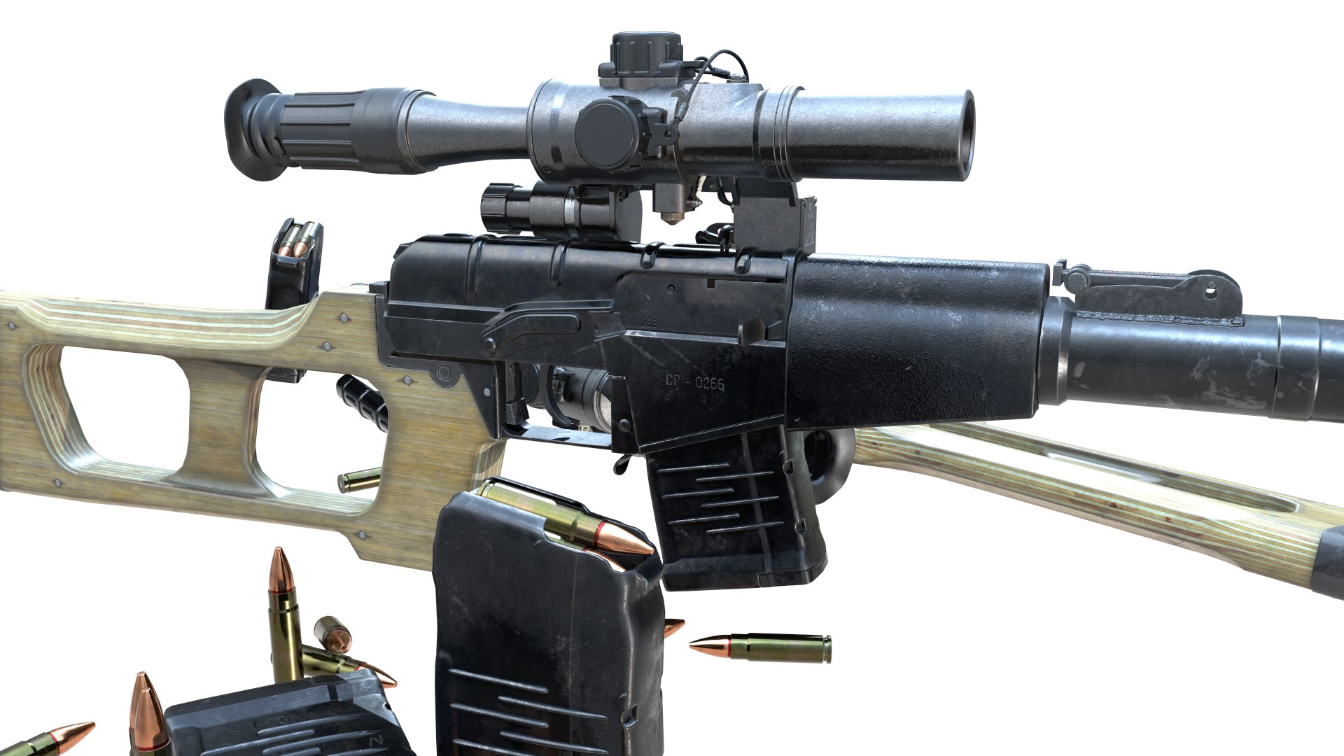 3D model vss vintorez - TurboSquid 1464750