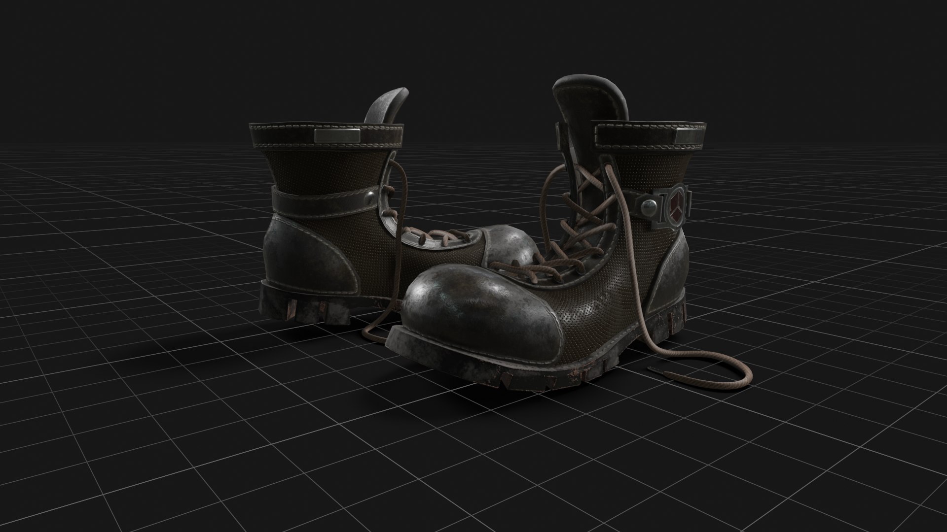 Boots Blender Model - TurboSquid 1438216