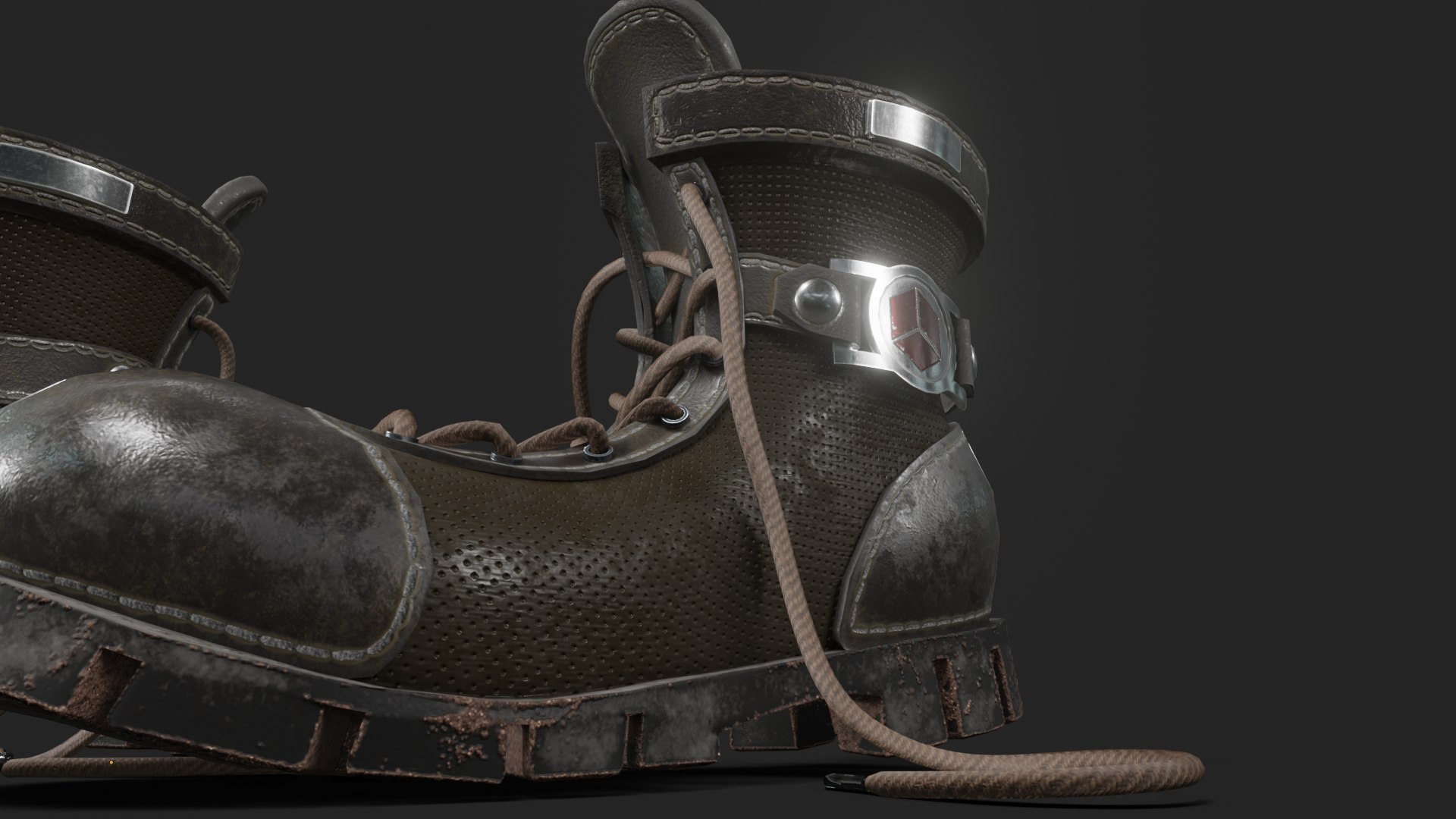 Boots Blender Model - TurboSquid 1438216