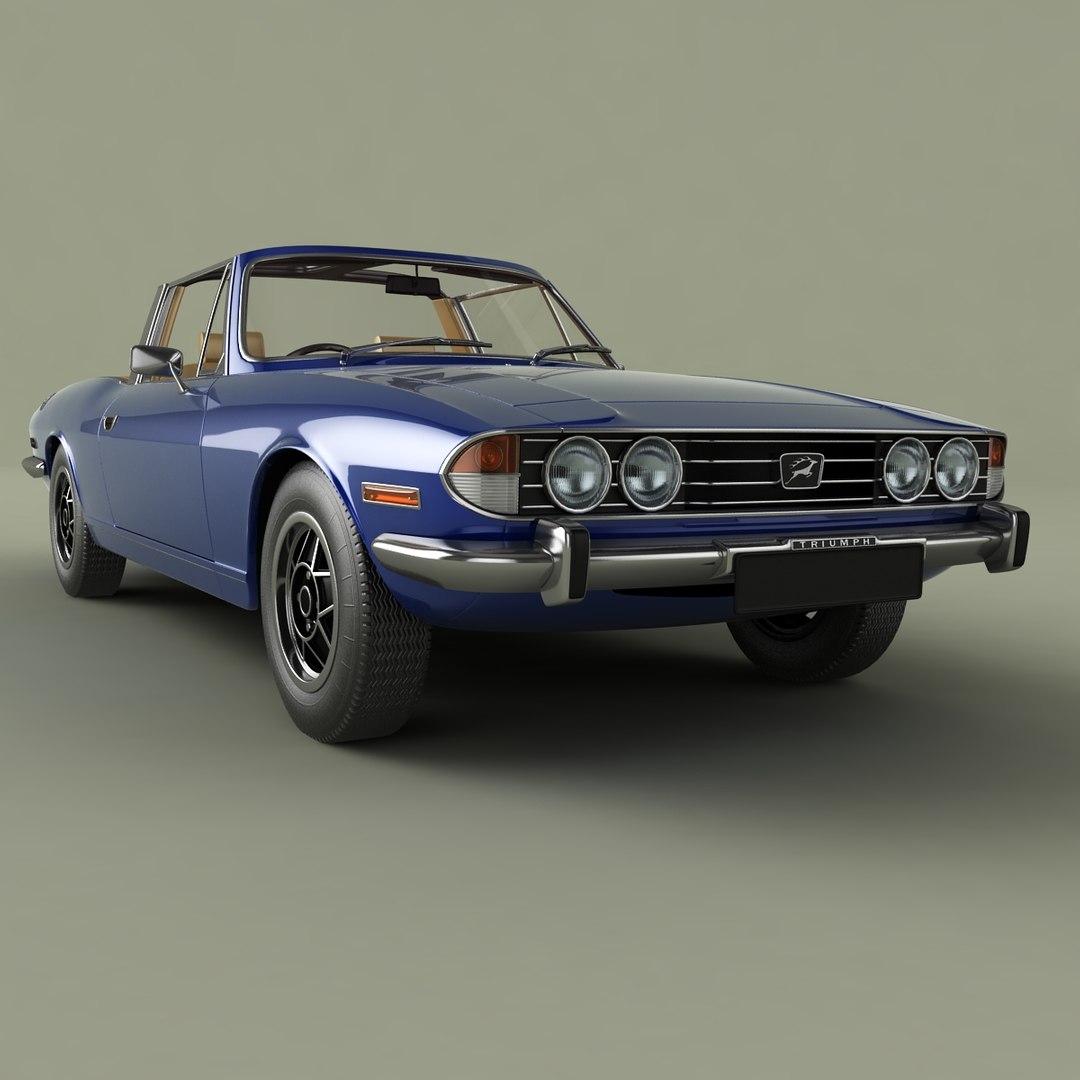 3D Triumph Stag Model - TurboSquid 1211758
