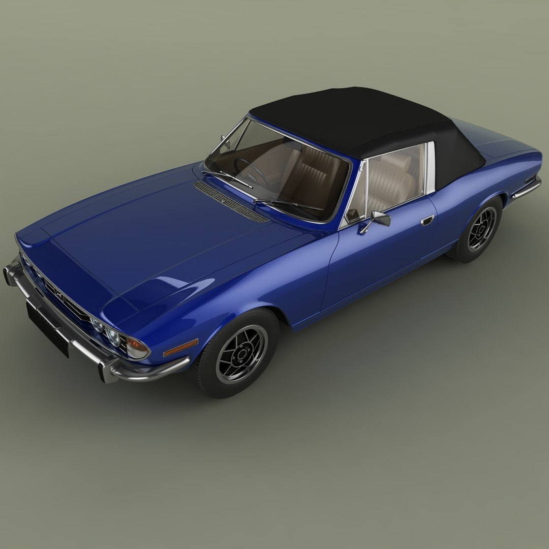 3D Triumph Stag Model - TurboSquid 1211758