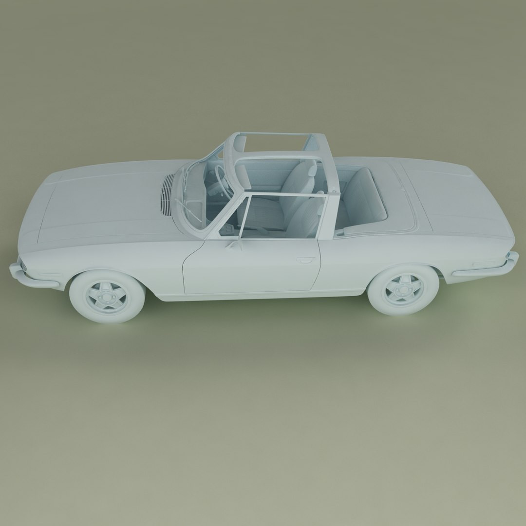 3D Triumph Stag Model - TurboSquid 1211758