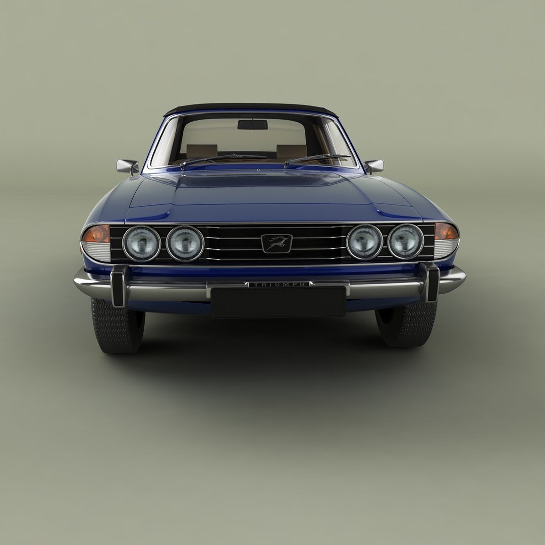 3D Triumph Stag Model - TurboSquid 1211758