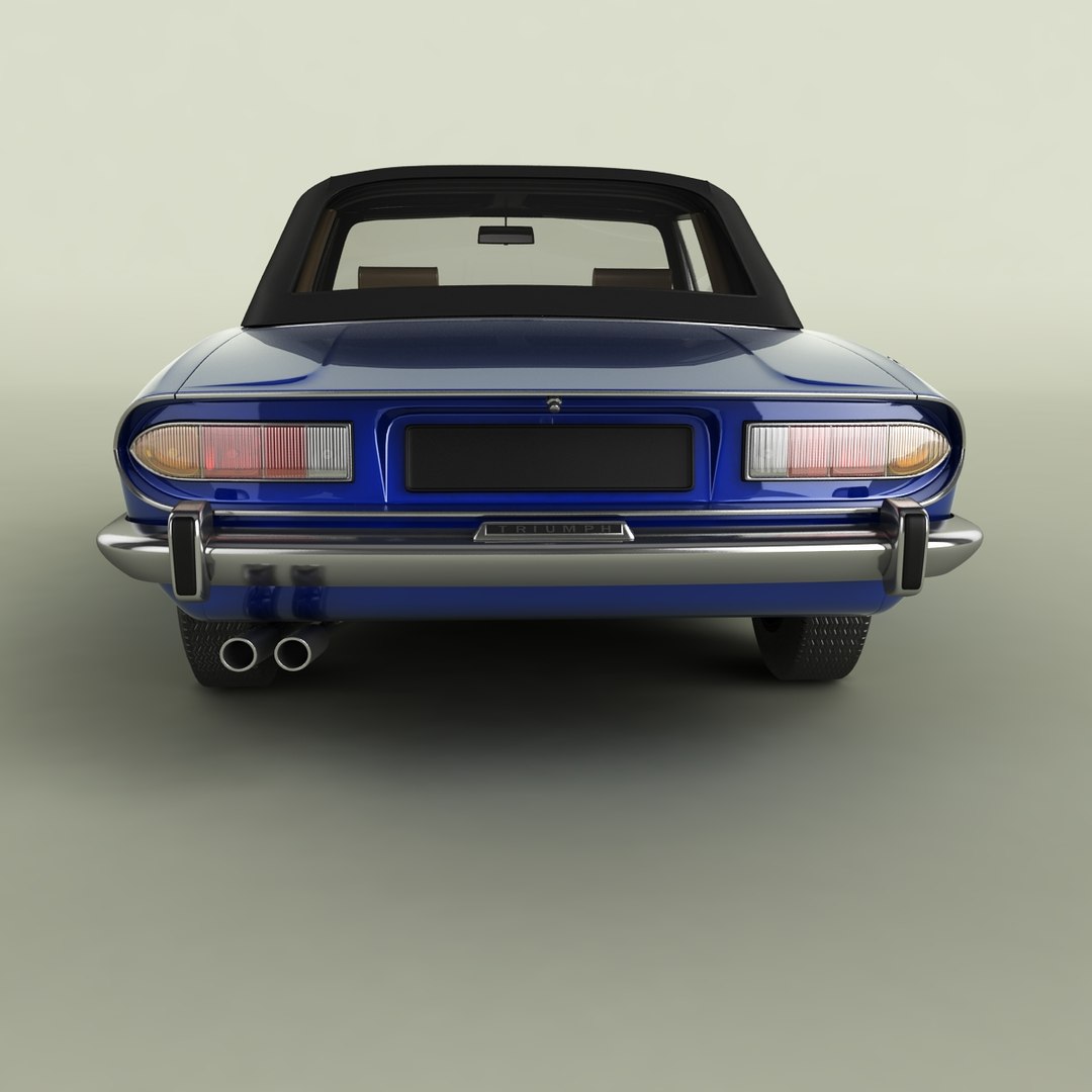 3D Triumph Stag Model - TurboSquid 1211758