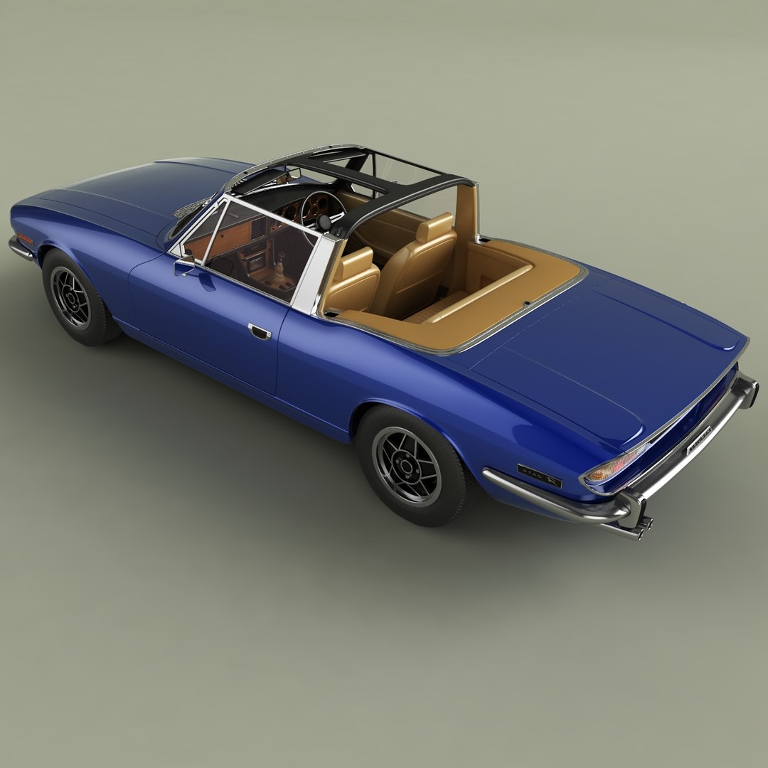 3D Triumph Stag Model - TurboSquid 1211758
