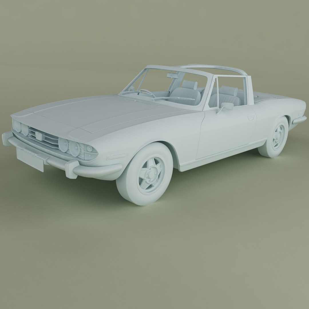 3D Triumph Stag Model - TurboSquid 1211758