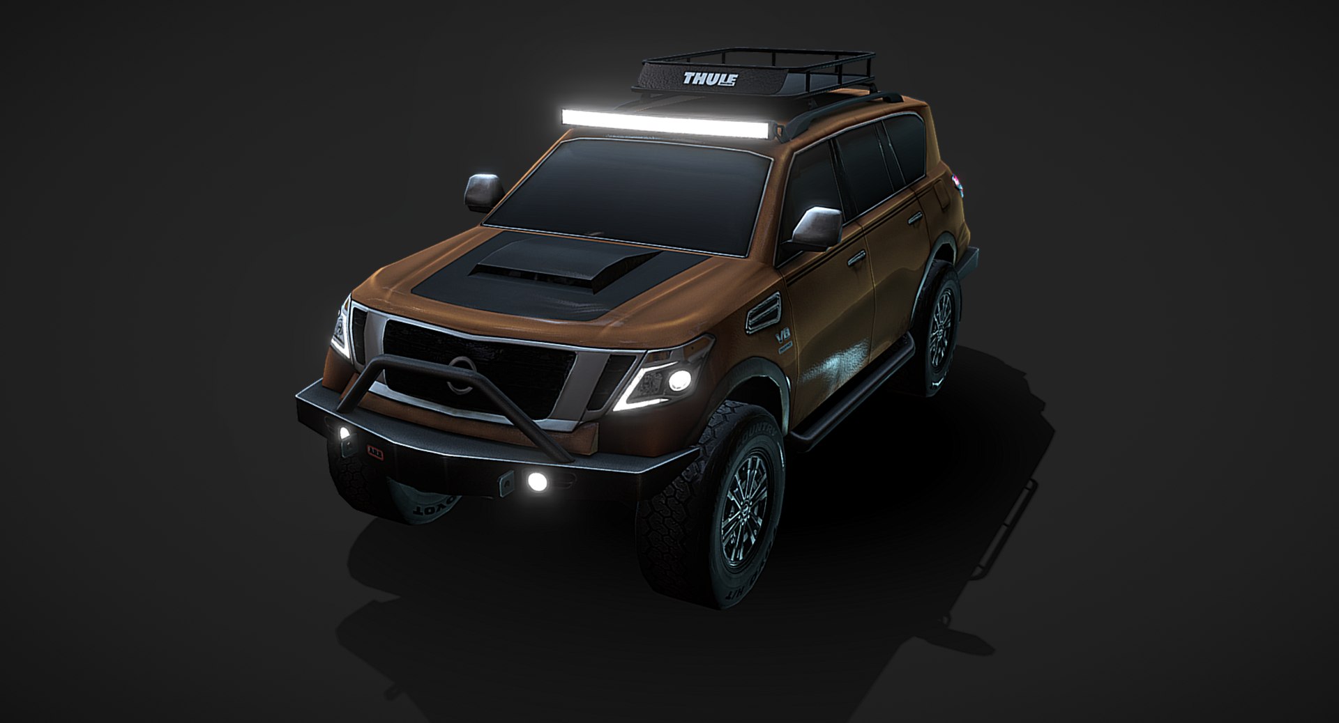 3D nissan armada model - TurboSquid 1421770