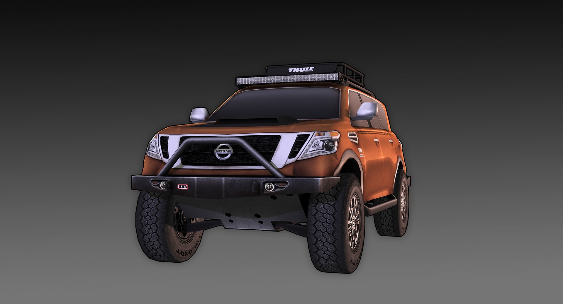 3D nissan armada model - TurboSquid 1421770