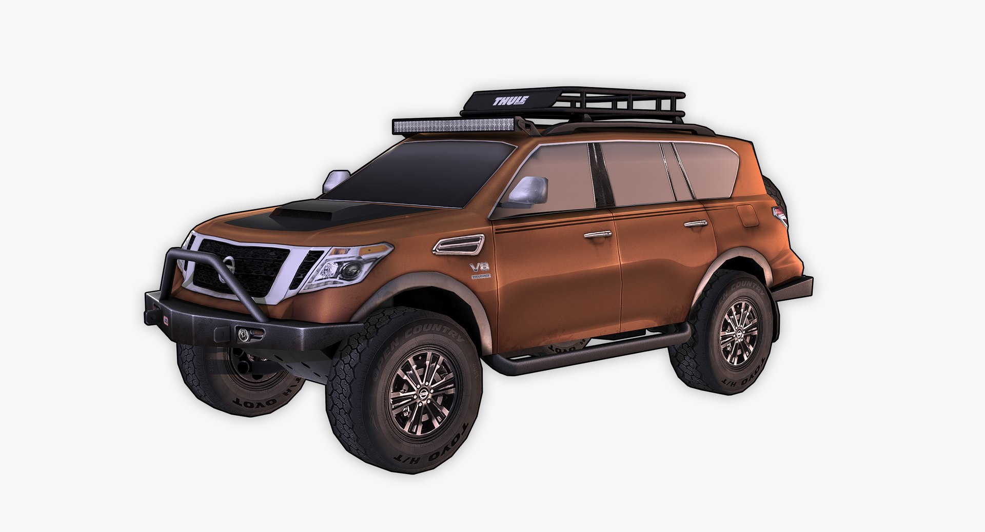 3D nissan armada model - TurboSquid 1421770