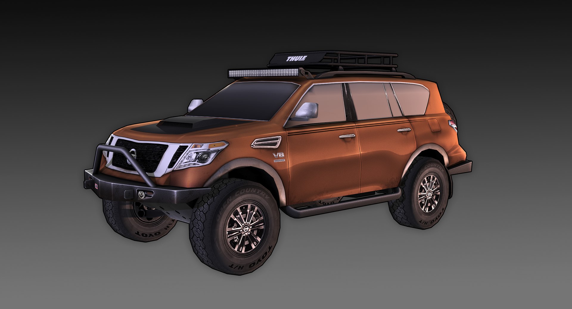 3D nissan armada model - TurboSquid 1421770
