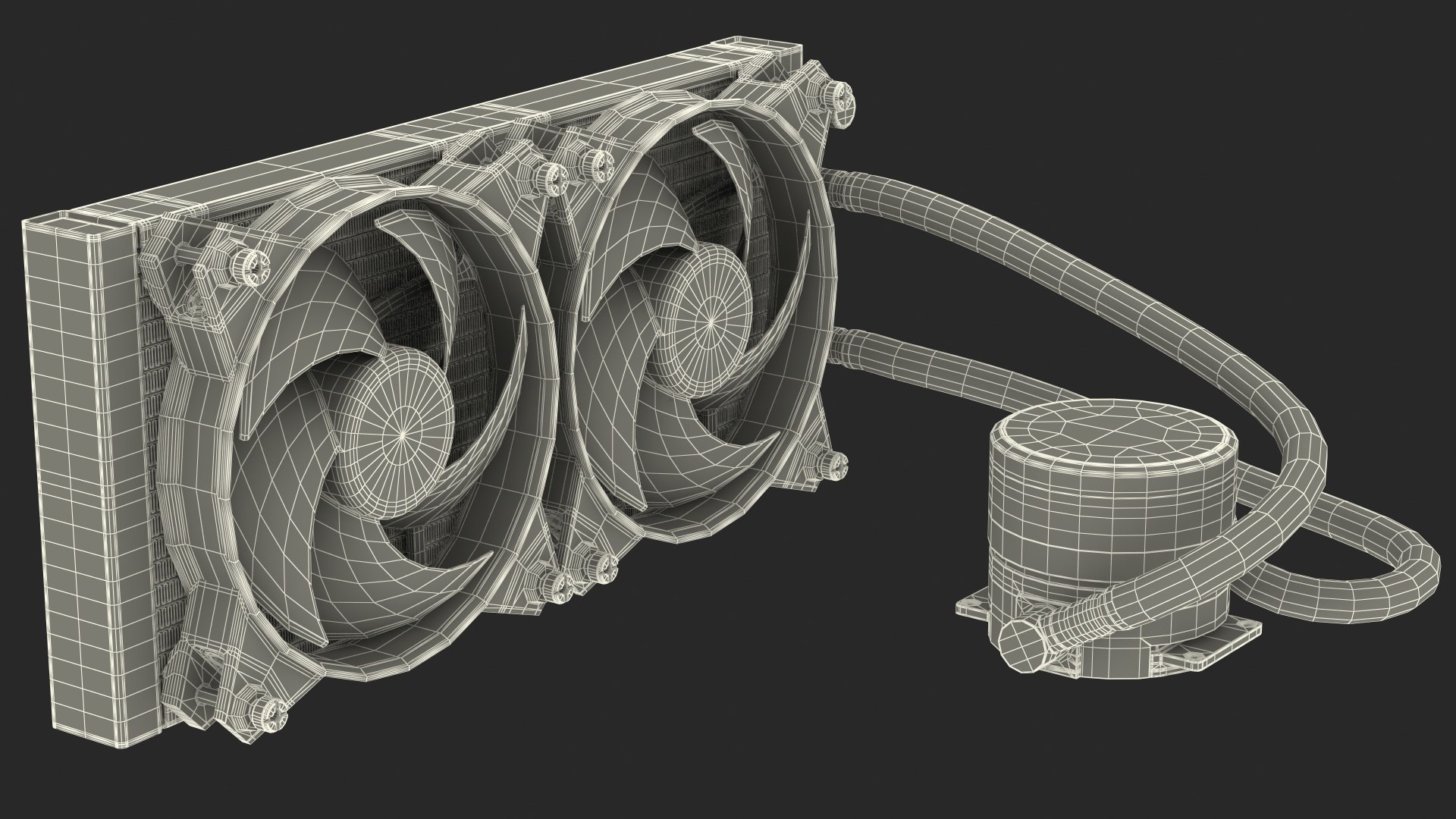 Computer fans model - TurboSquid 1529567