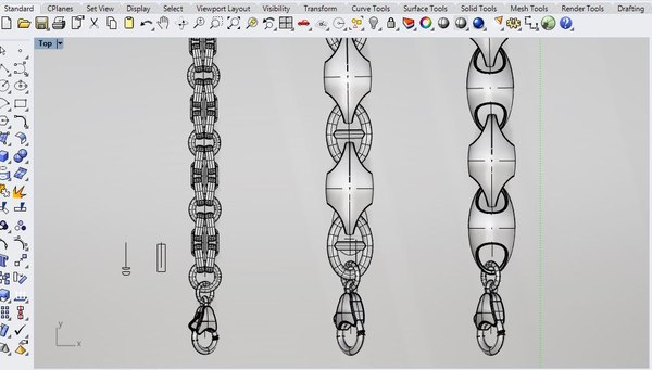 3D chains model - TurboSquid 1561028
