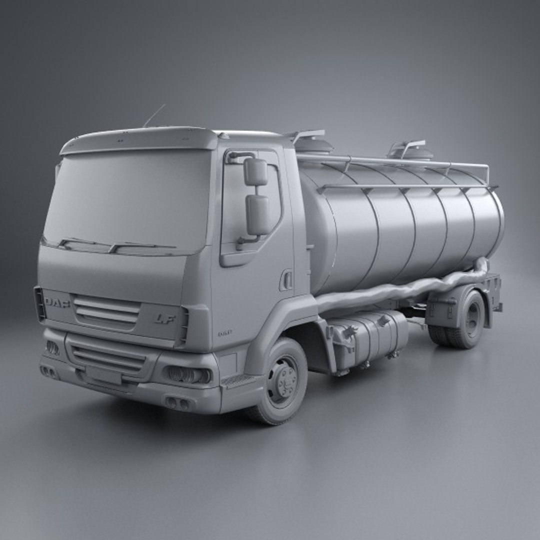 Daf Lf Tanker 3d Max